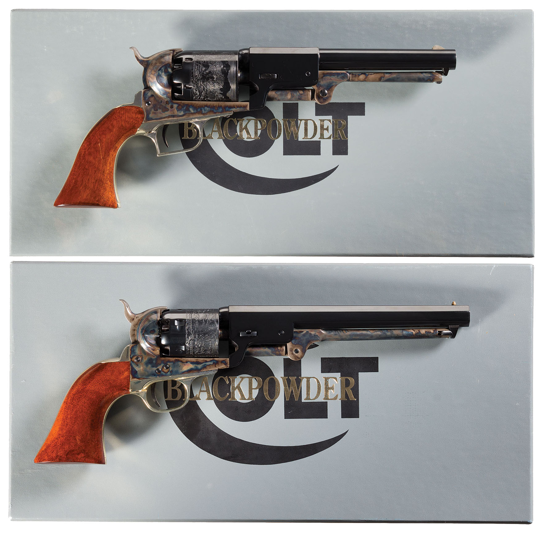 Two Colt Black Powder Signature Series Percussion Revolvers | Rock ...