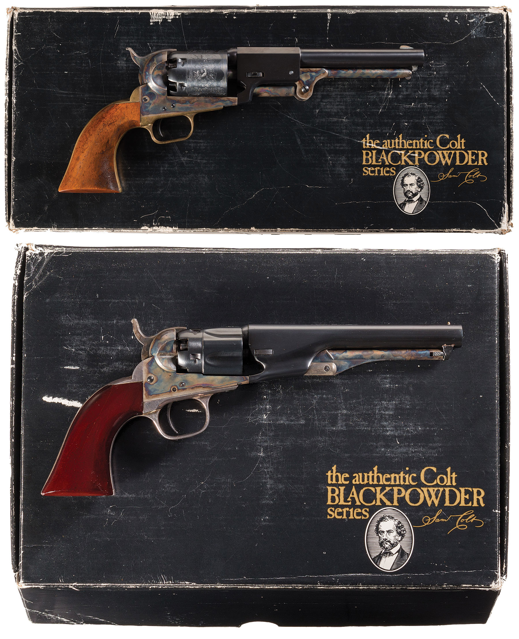 Two Colt Black Powder Series Percussion Revolvers with Boxes | Rock ...