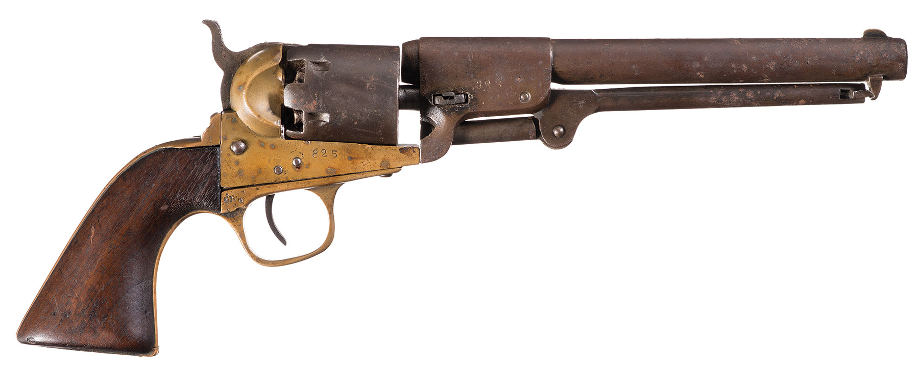 Rare Civil War Confederate Griswold and Gunnison Revolver | Rock Island ...