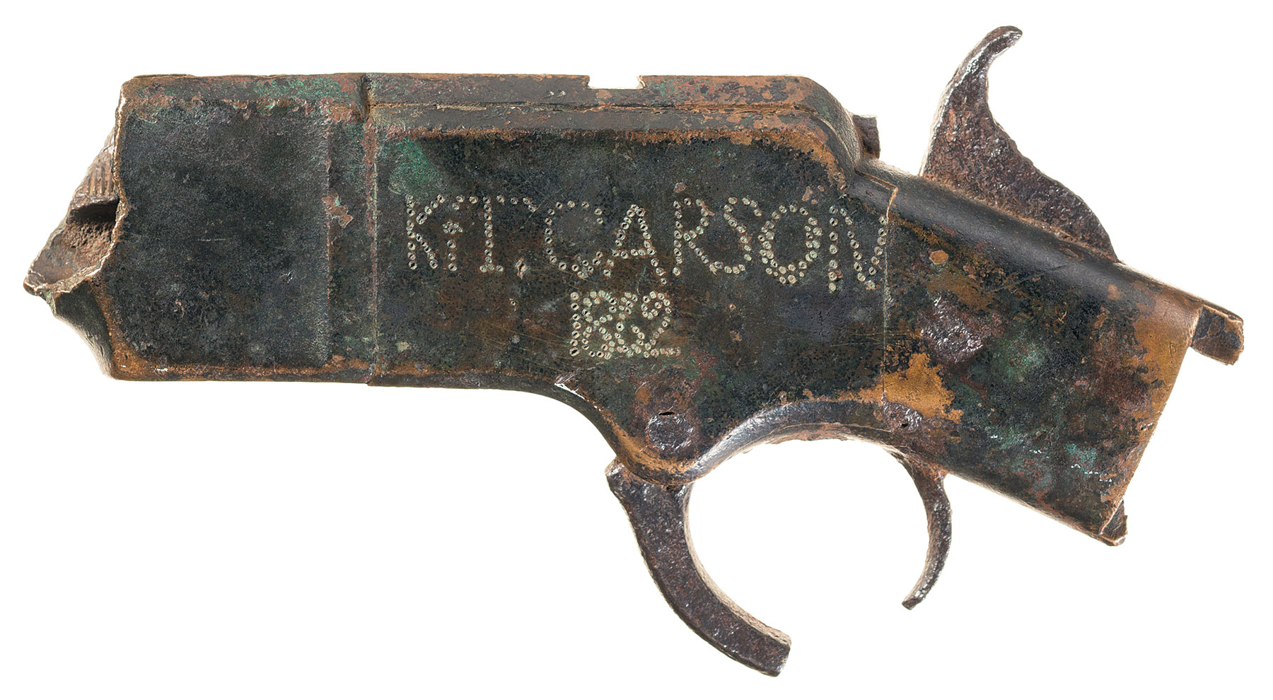 Kit Carson Inscribed Henry Rifle Receiver | Rock Island Auction