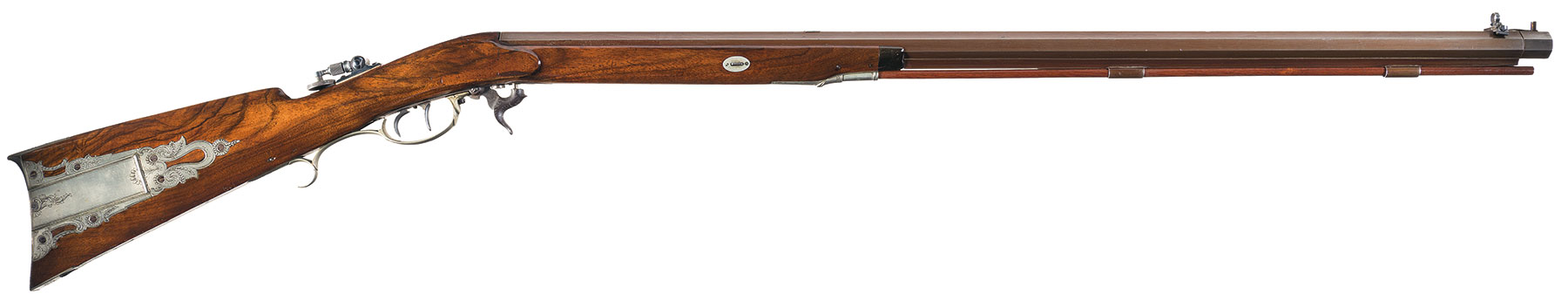 Jacob Kunz Philadelphia Underhammer Percussion Target Rifle | Rock ...