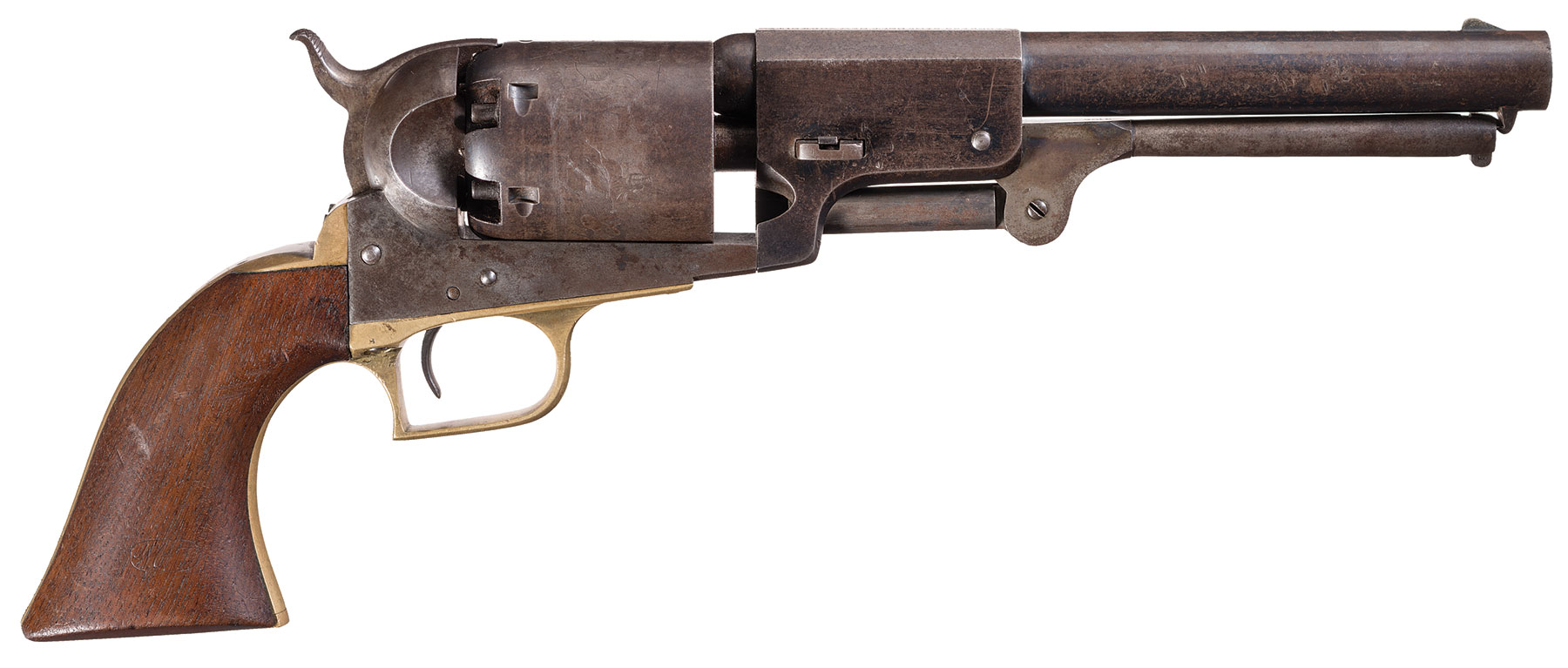 Colt Second Model 1848 Revolver with Scarce 'U.S. DRAGOONS' | Rock ...
