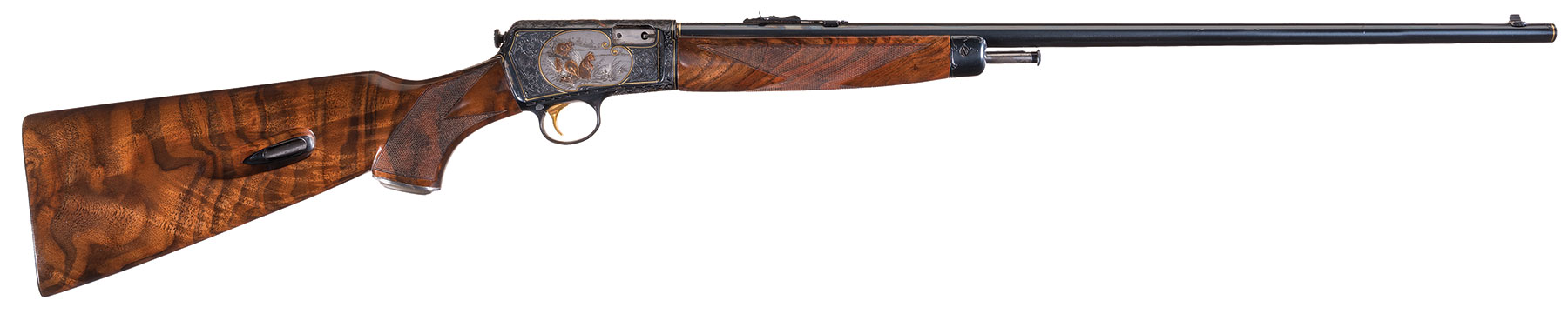 Angelo Bee Signed Master Engraved, and Gold Inlaid Winchester | Rock ...