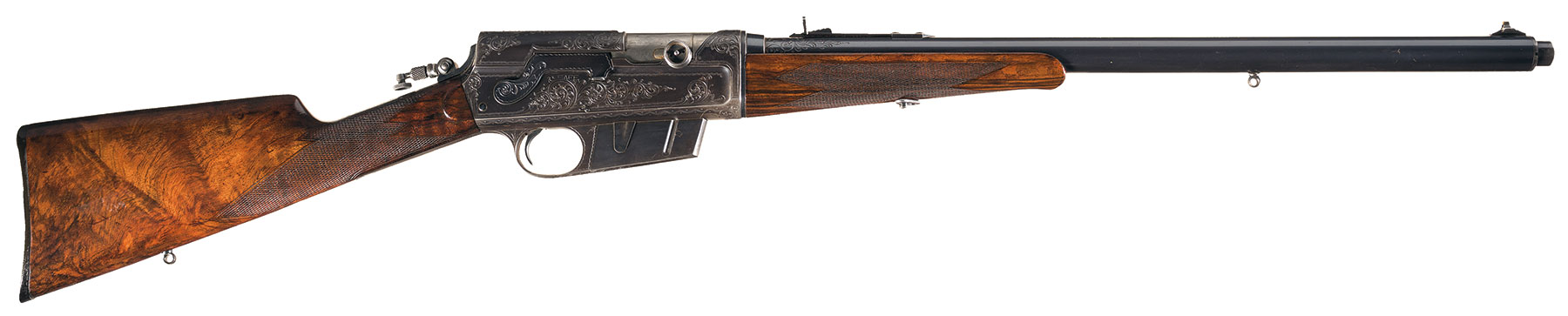 Factory Engraved Remington Model 8D Peerless Grade Rifle | Rock Island ...