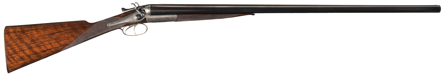 E. Harrison & Co. Back Action Hammer Double Barrel Shotgun | Rock ...