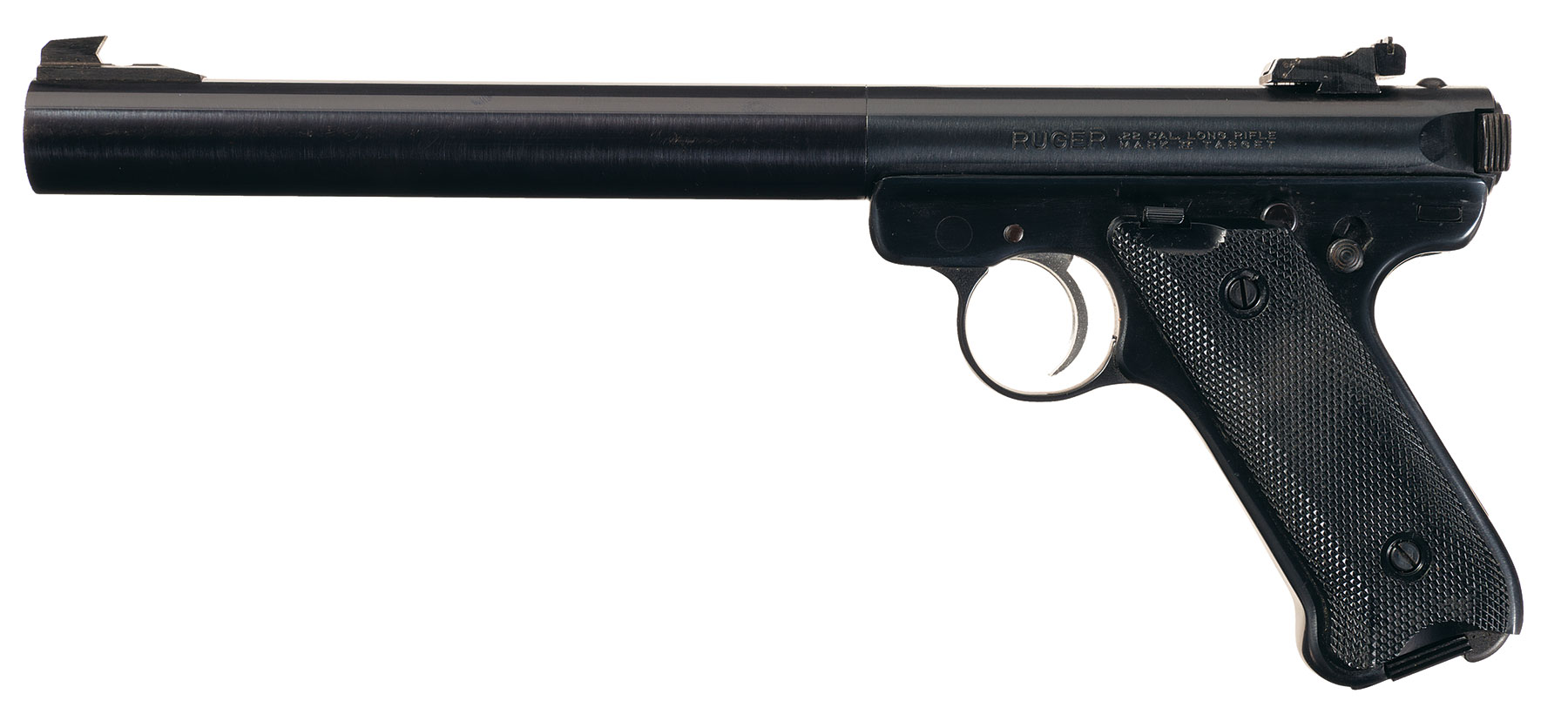 Ruger MkII Target w/Ciener Silencer, Class III/NFA | Rock Island Auction