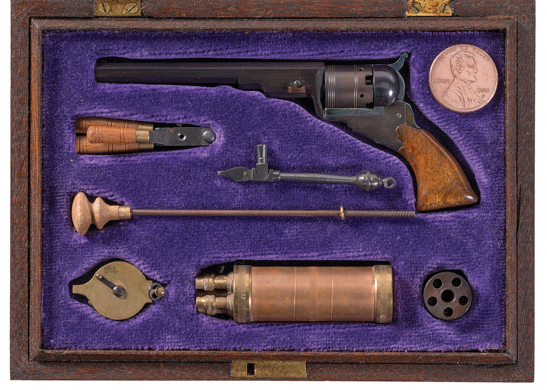 Miniature Colt Paterson Revolver with Accessories | Rock Island Auction