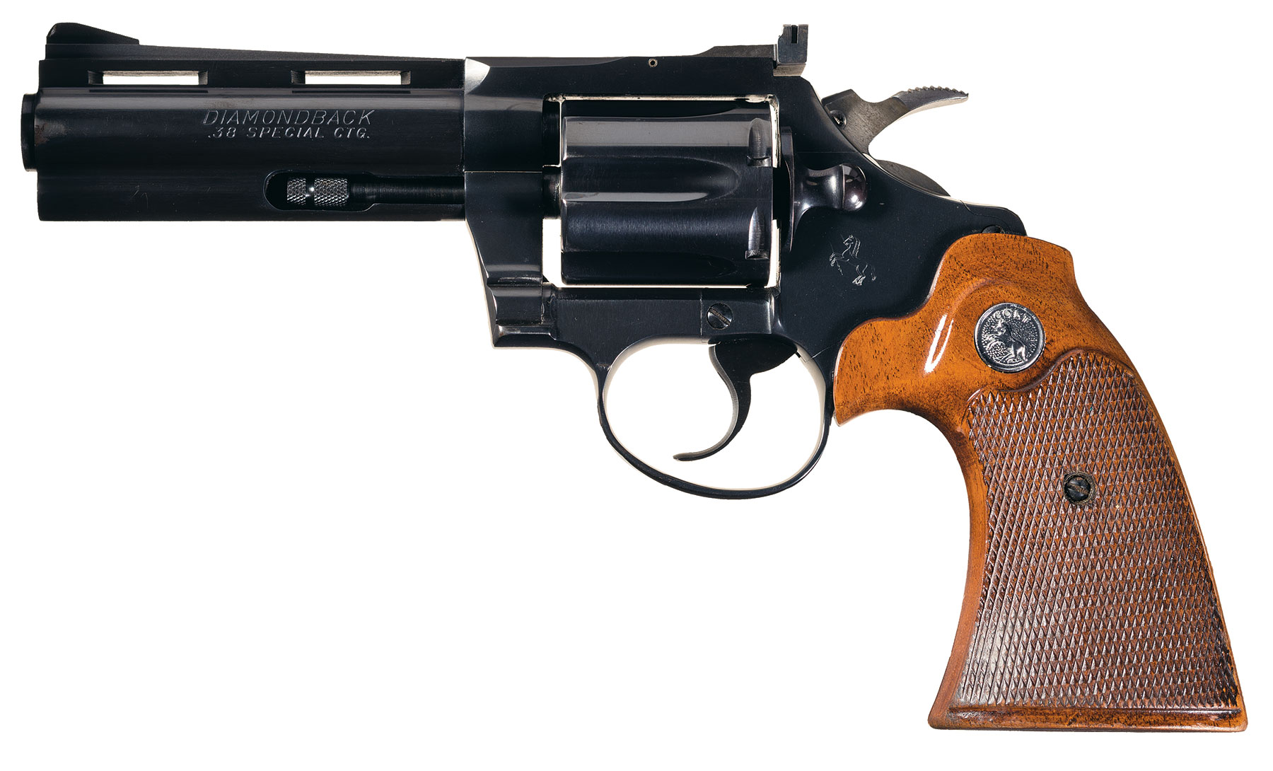 Colt Diamondback Double Action Revolver with Holster | Rock Island Auction
