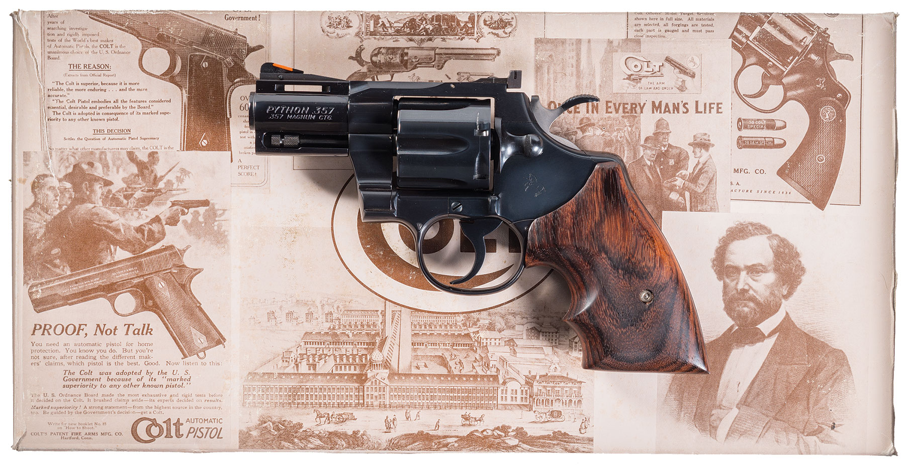 Colt Python 2 1/2 inch Barrel and Box | Rock Island Auction
