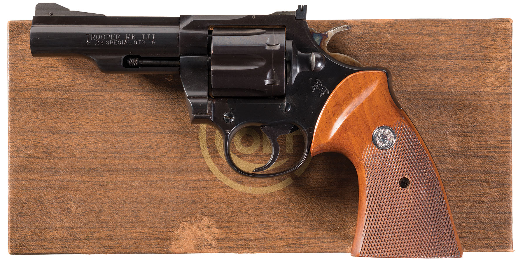 Colt Trooper Mk. III Double Action Revolver with Box | Rock Island Auction