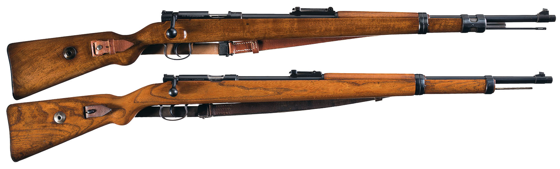 Collector's Lot of Two German Bolt Action Training Rifles | Rock Island ...