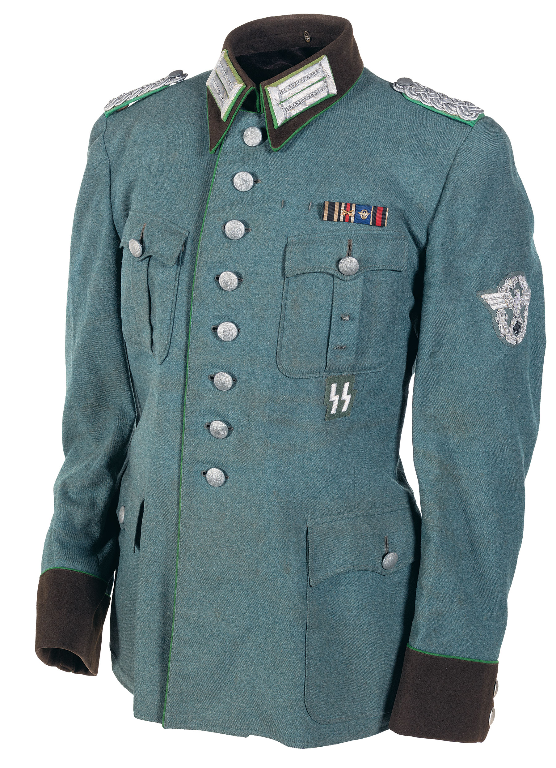 Two Nazi German Uniform Tunics | Rock Island Auction