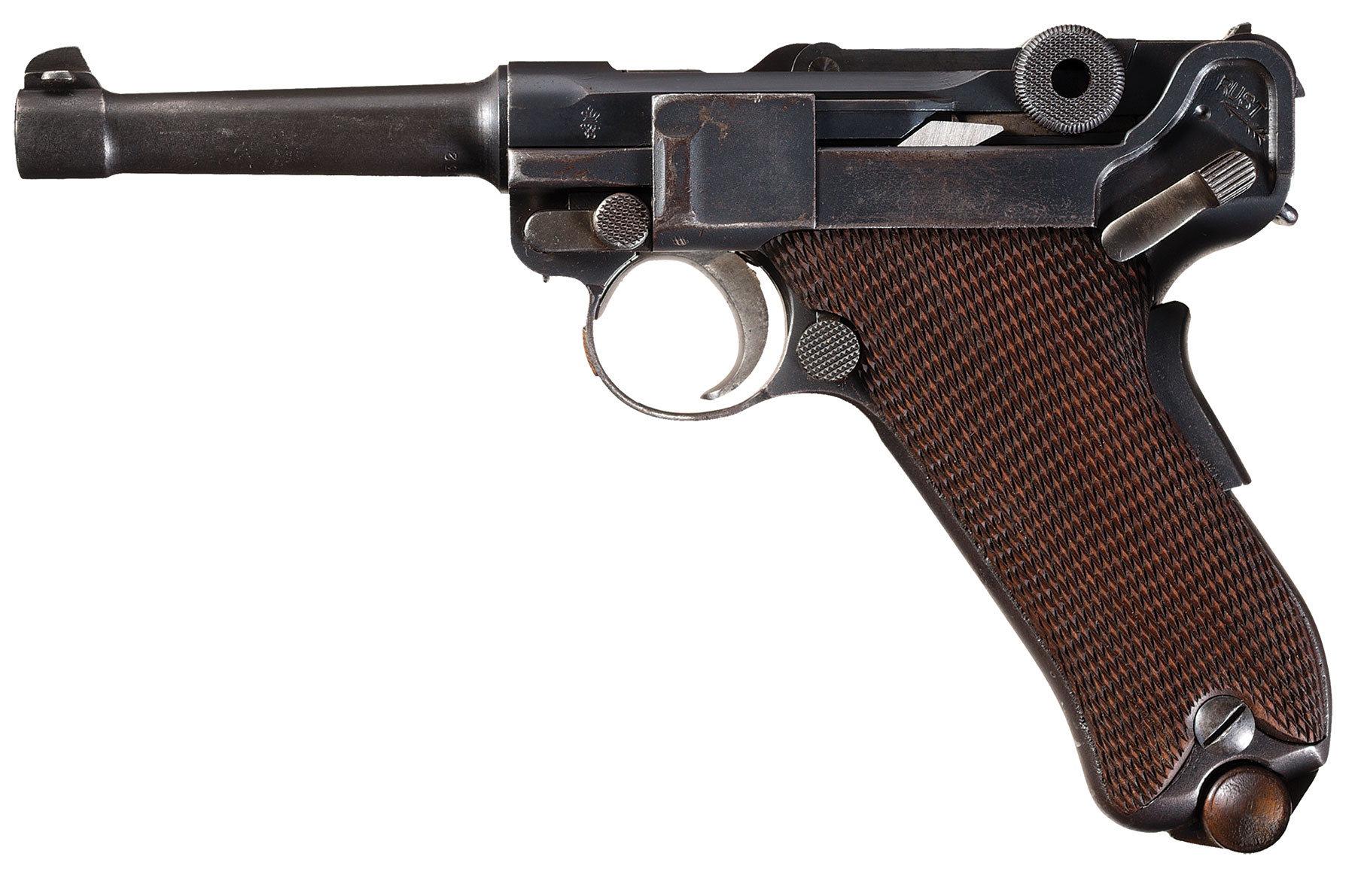 Vickers Dutch Contract Model 1906 Luger with Triggerguard Plate | Rock ...