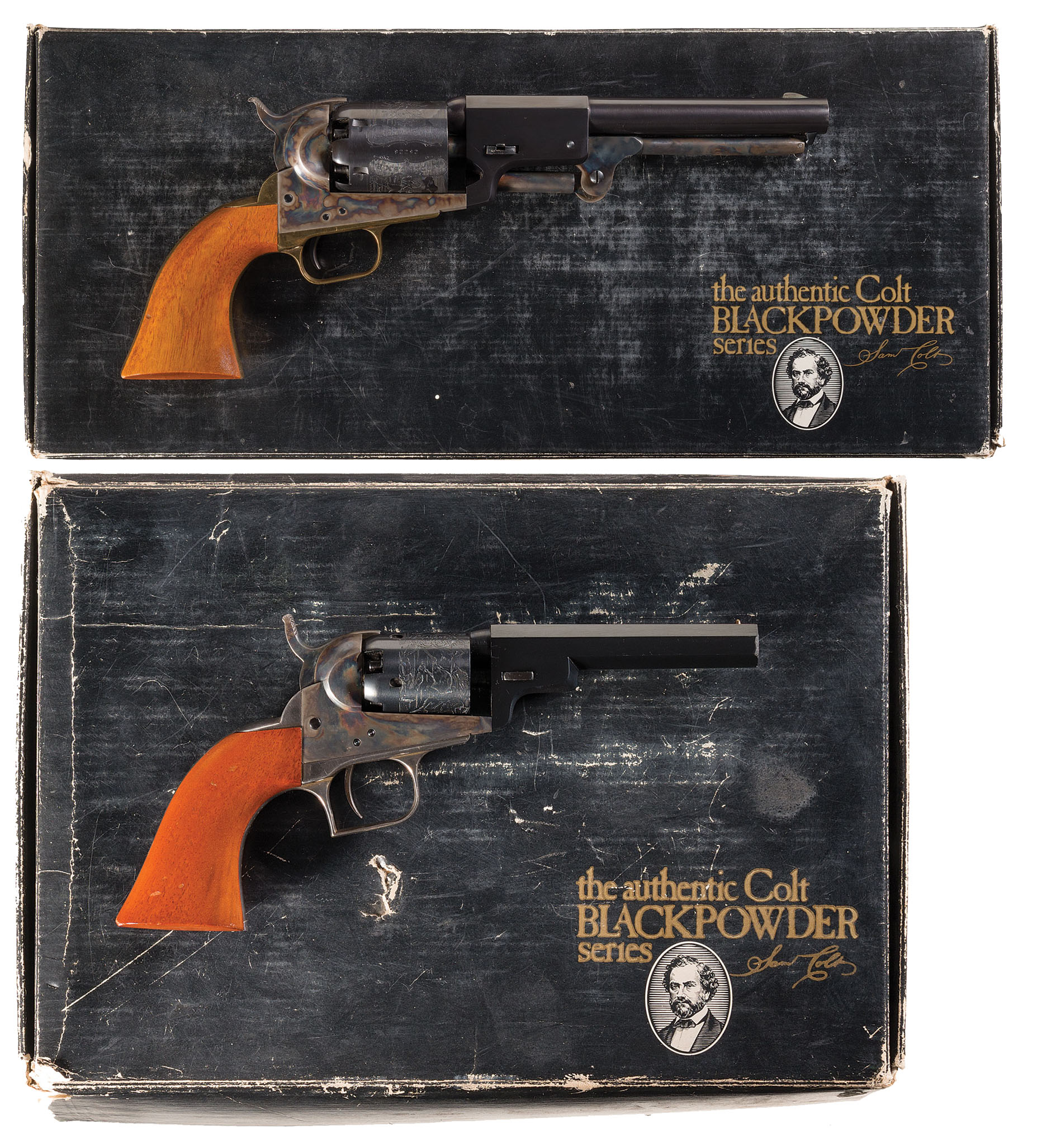 Two Colt Black Powder Series Percussion Revolvers with Boxes | Rock ...