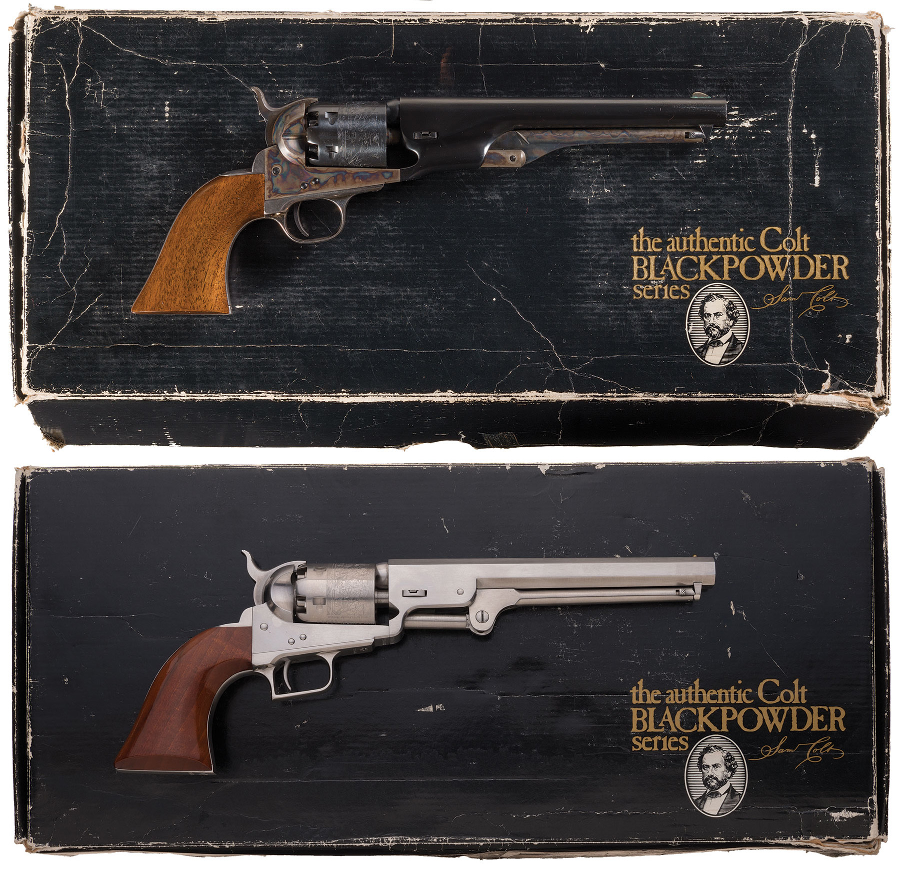 Two Colt Black Powder Series Percussion Revolvers with Boxes | Rock ...