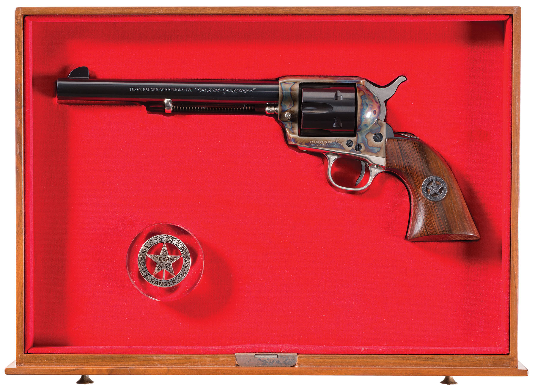 Texas Ranger Commemorative Colt Single Action Army Revolver | Rock ...