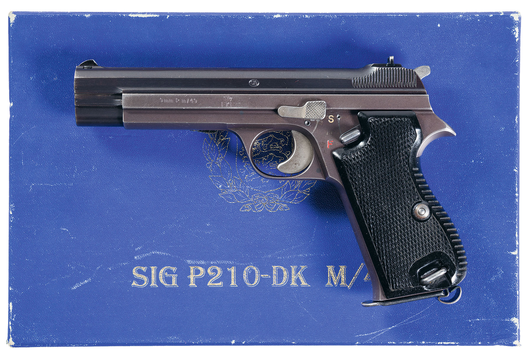 Sig Danish Contract P210-DK M/49 Semi-Automatic Pistol with Box | Rock ...