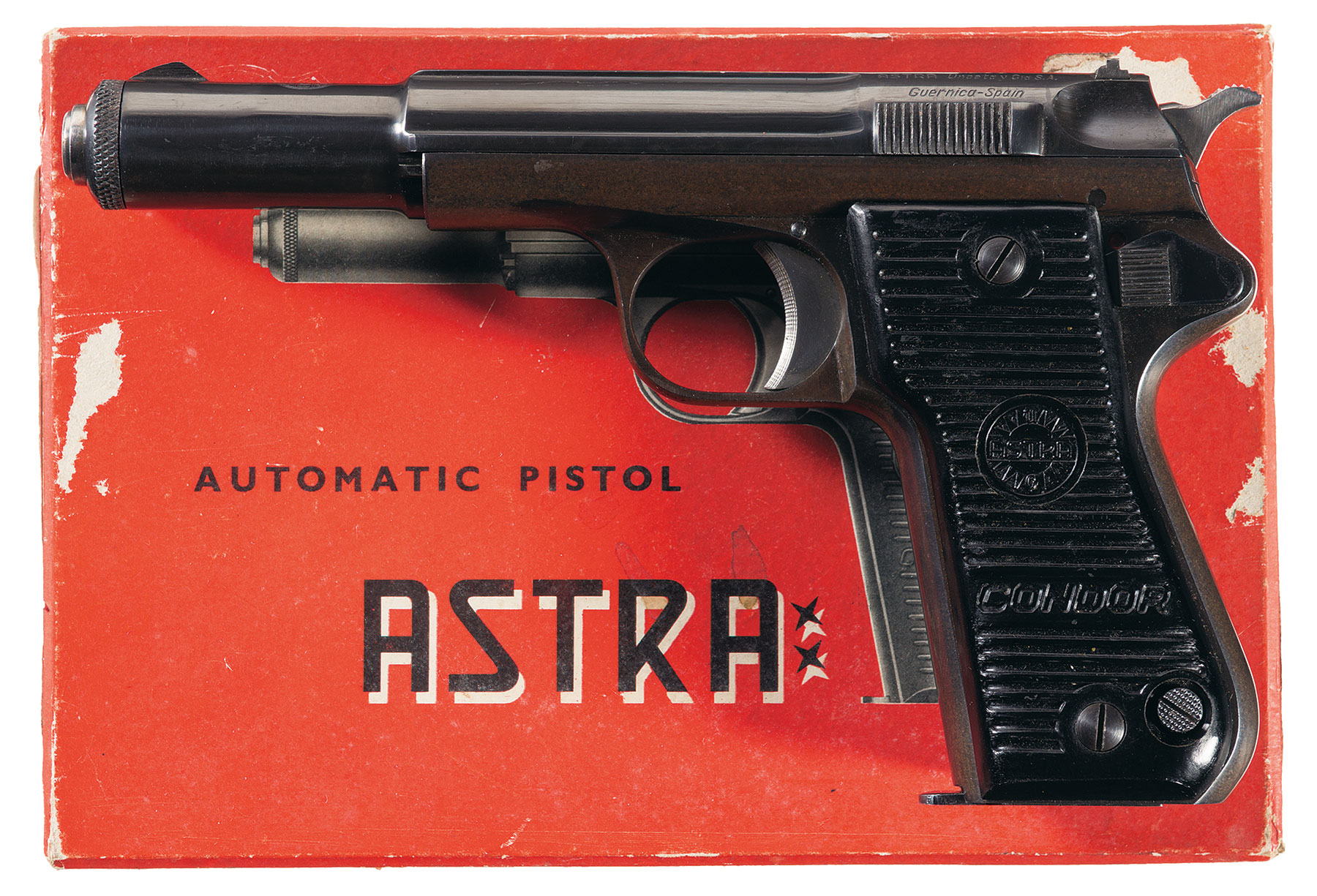 Scarce Astra Model 800 'Condor' Semi-Automatic Pistol with Box | Rock ...