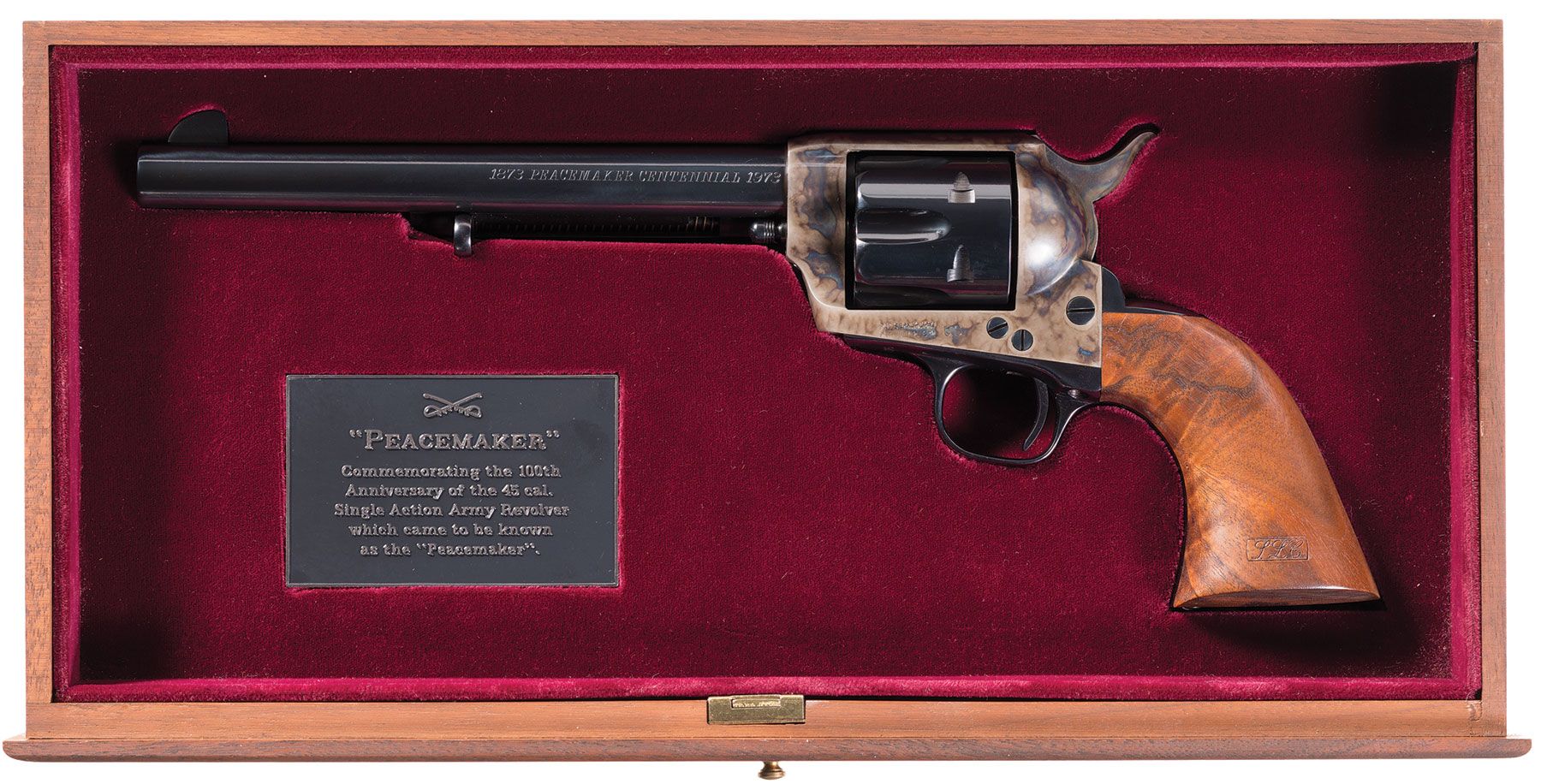 Cased Colt Single Action Army Peacemaker Centennial | Rock Island Auction