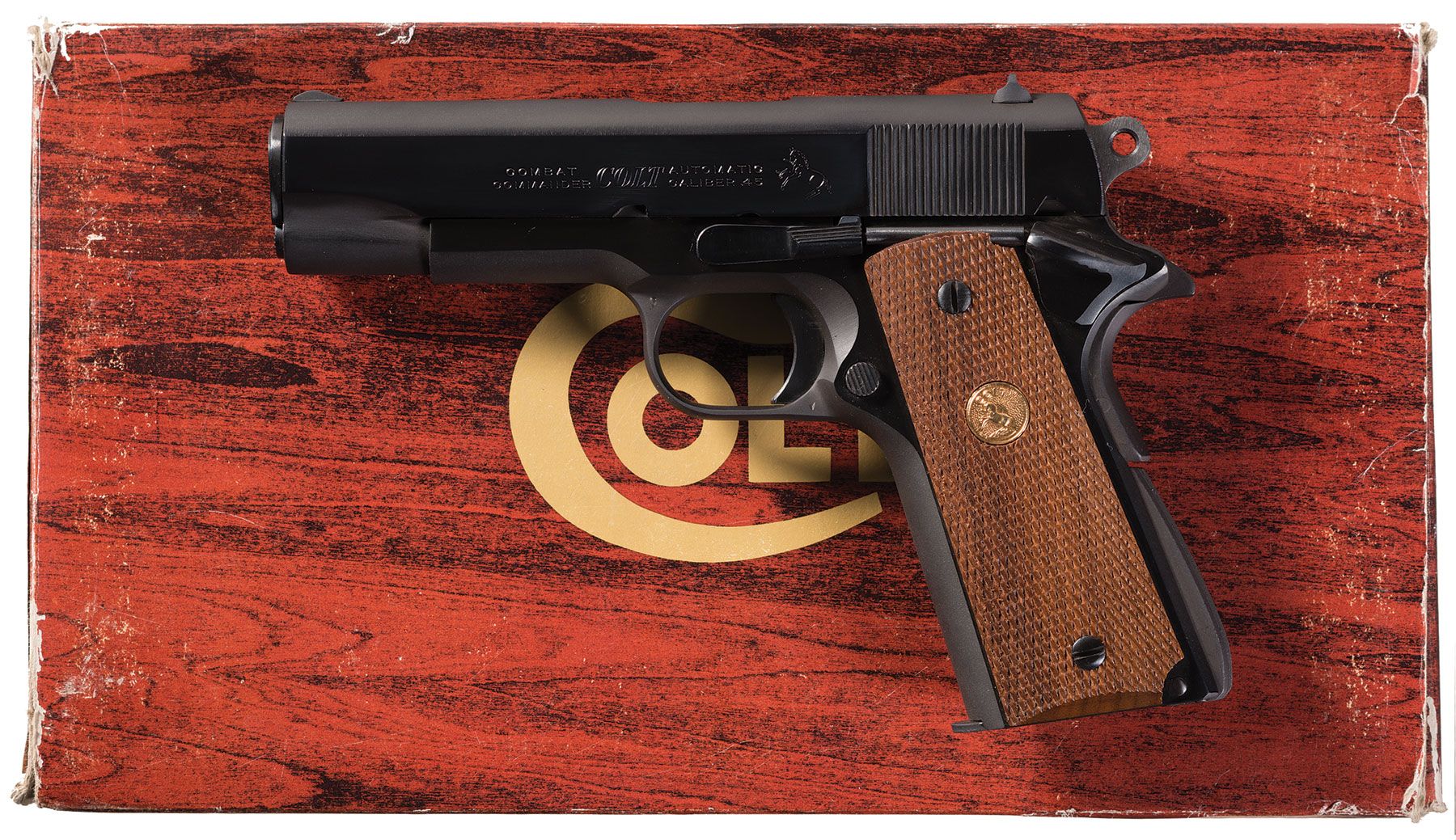 Colt Combat Commander Semi-Automatic Pistol with Box | Rock Island Auction