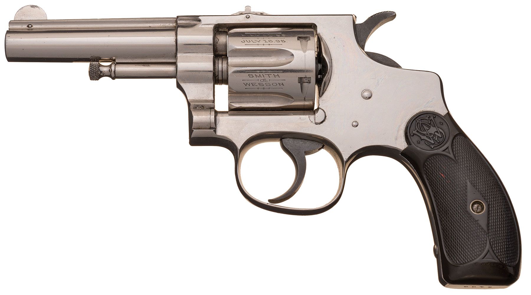 S&W .32 HE 1st Model Revolver with Factory Letter | Rock Island Auction