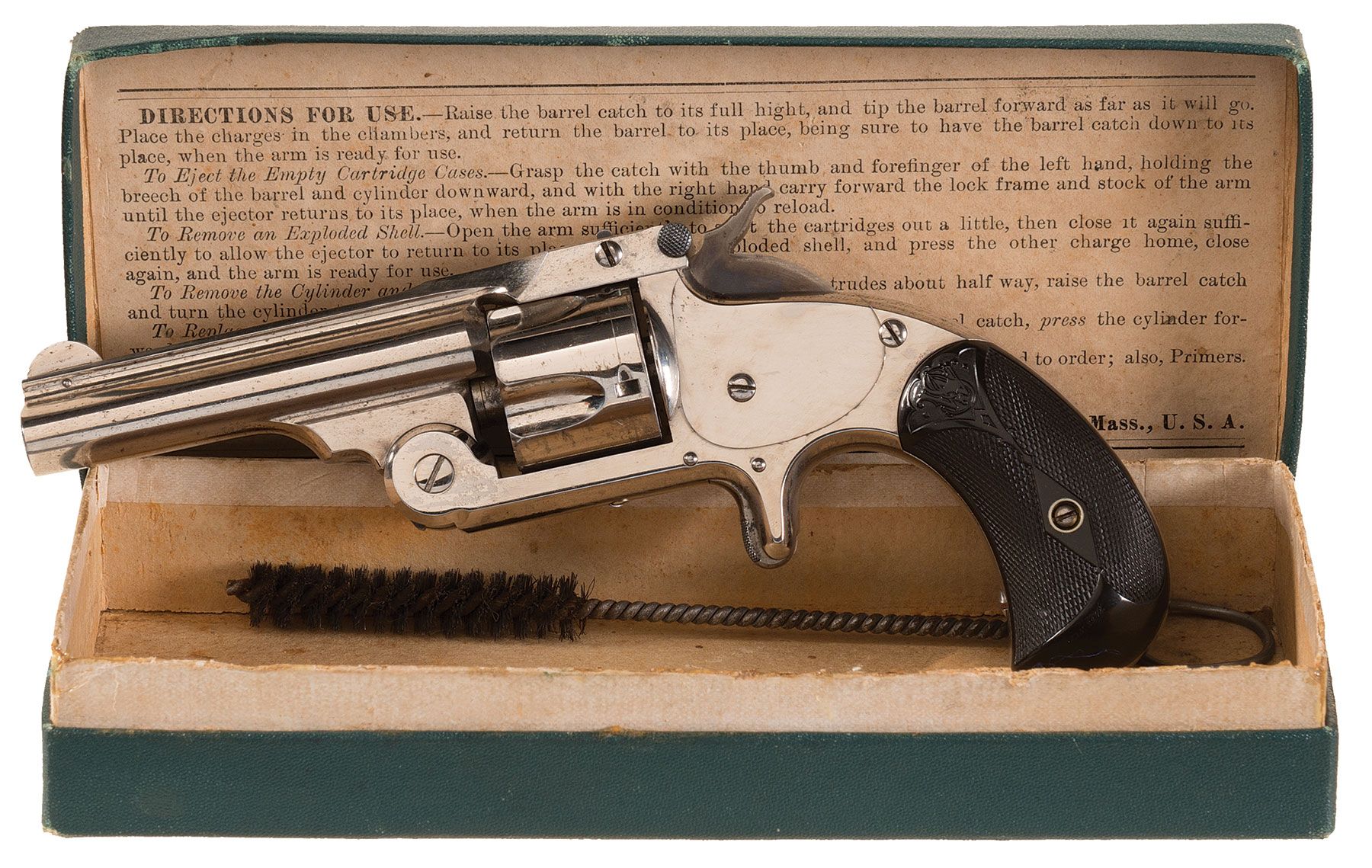 Smith & Wesson .32 Single Action Revolver with Box | Rock Island Auction