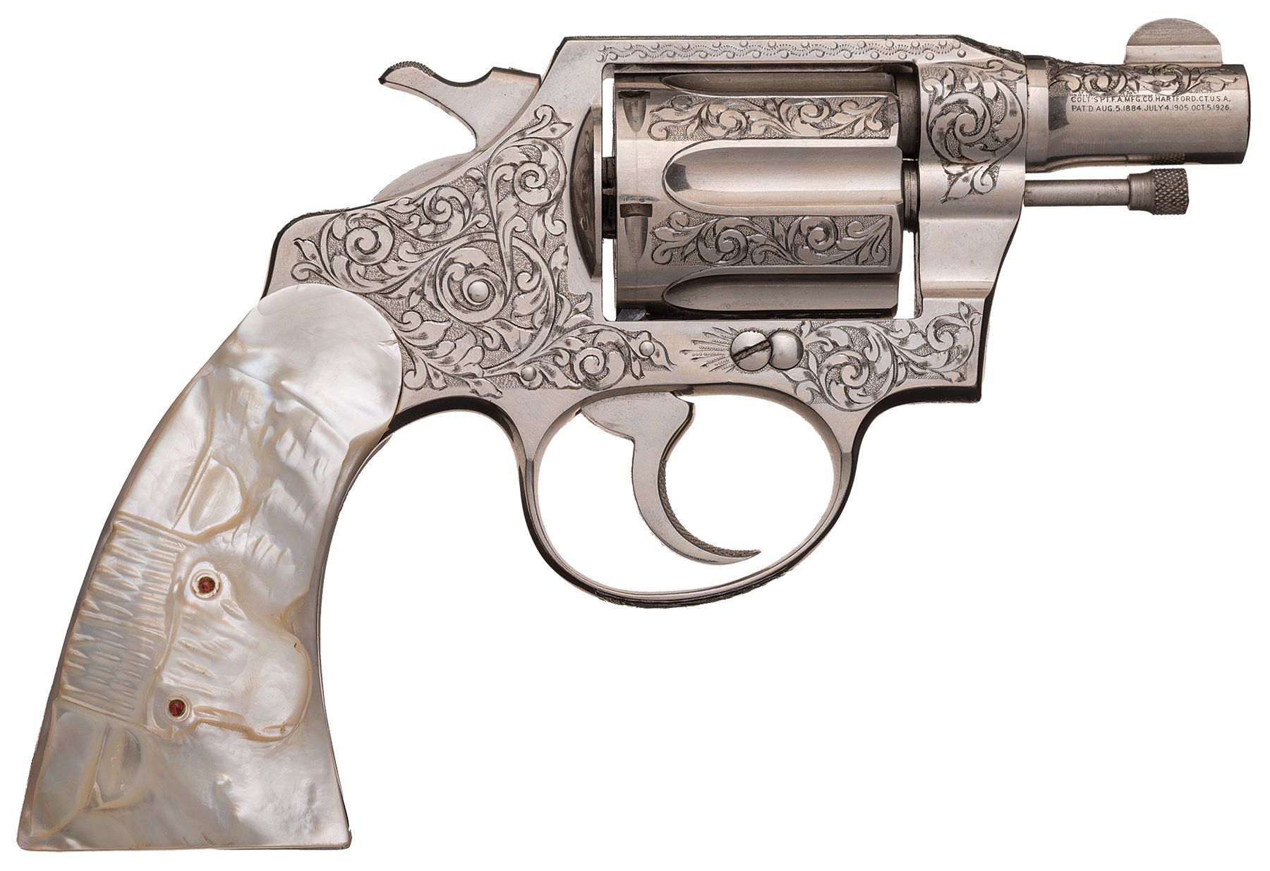 Colt Detective Cole Agee Engraved Pre-War | Rock Island Auction