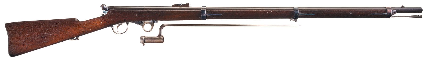 Civil War Greene Underhammer Breech Loading Rifle with Bayonet | Rock ...