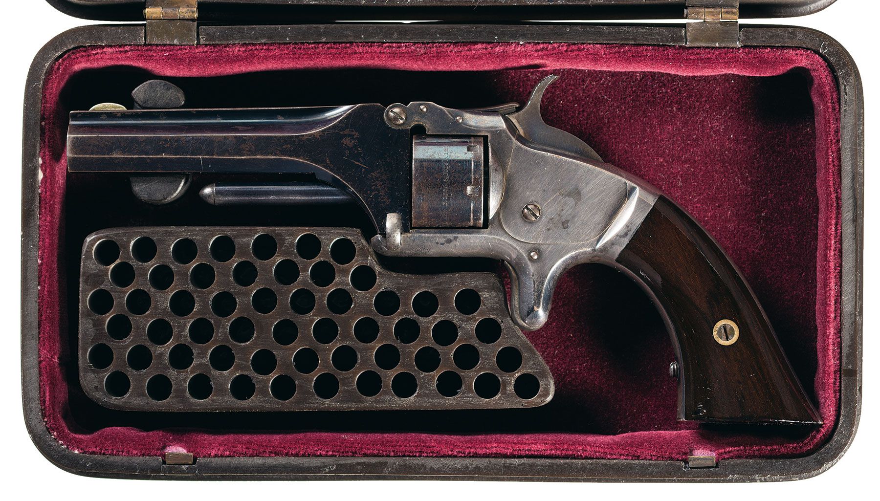 Smith & Wesson Model Number 1 2nd Issue Revolver with Case | Rock ...