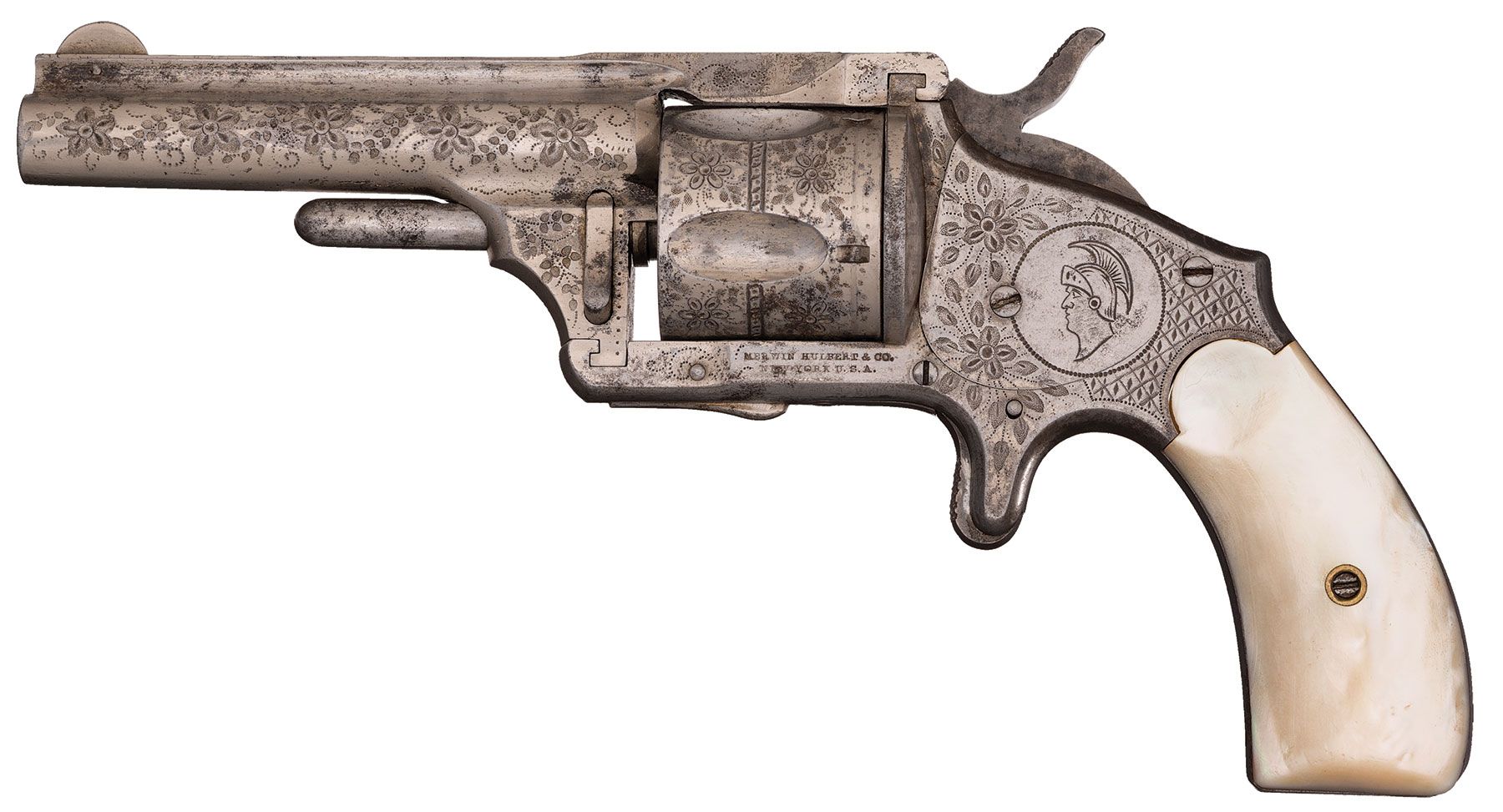 Factory Engraved Merwin, Hulbert & Co. Medium Frame Revolver | Rock ...