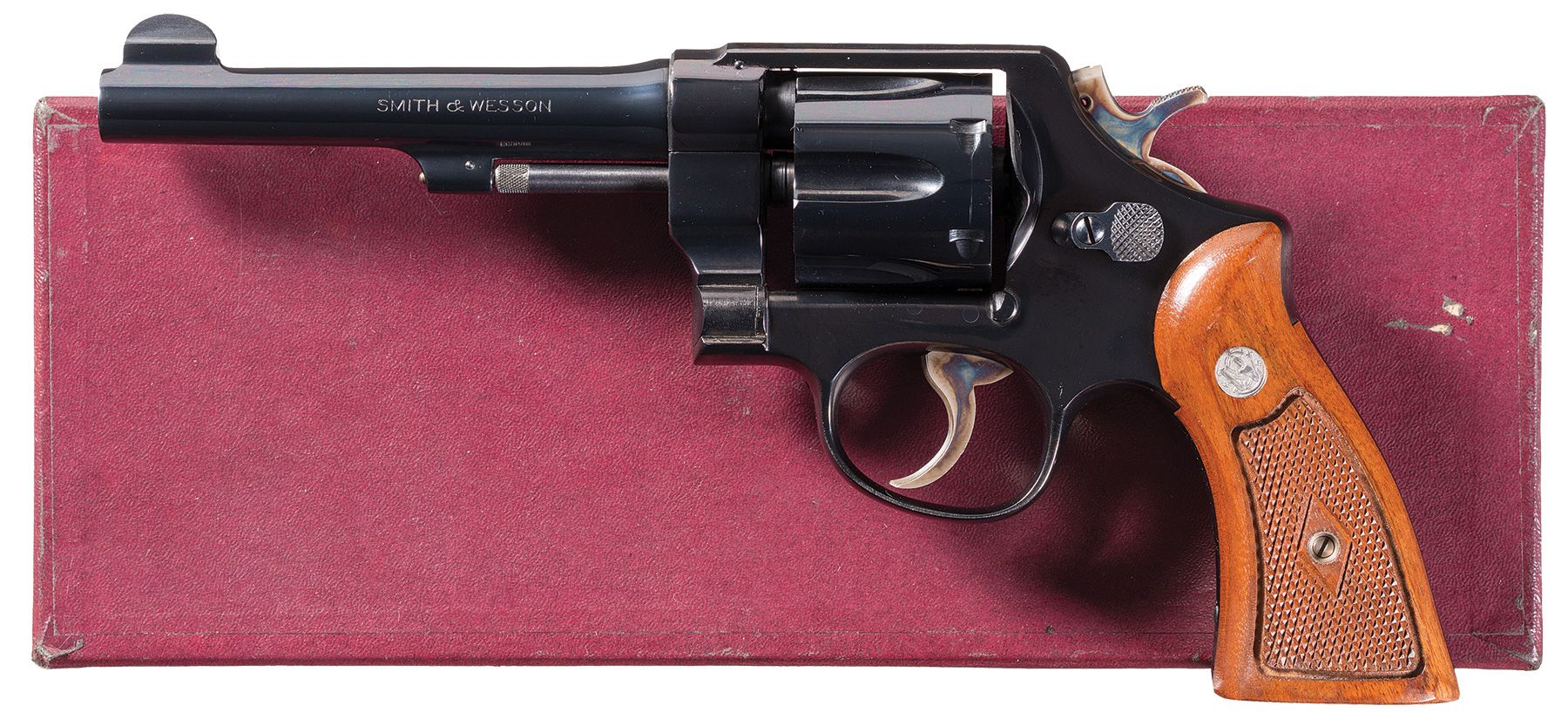 Rare S&W Model 1950 Army Revolver with Box | Rock Island Auction