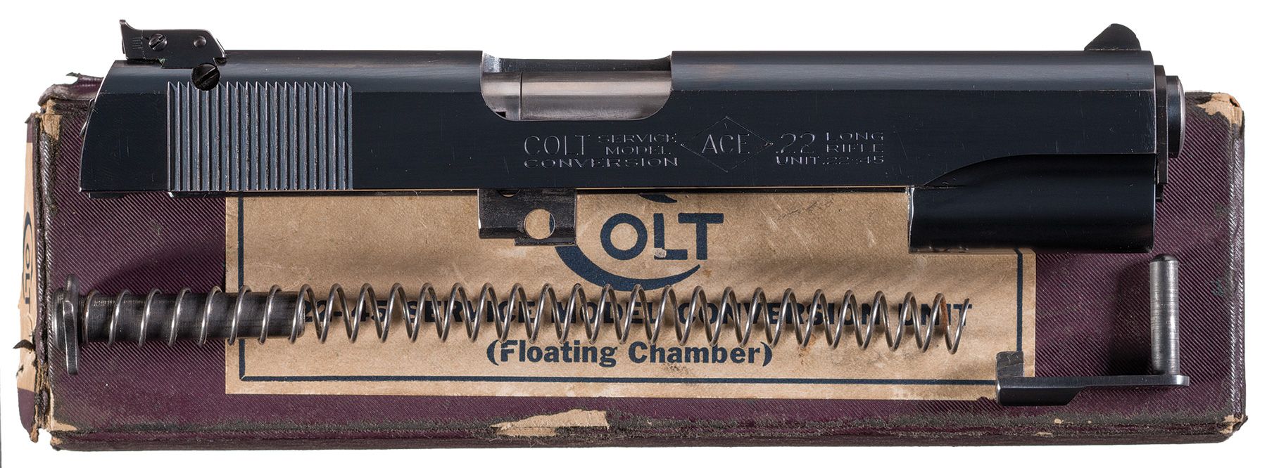 Documented 1938 Colt Service Ace Conversion Unit w/Box | Rock Island ...