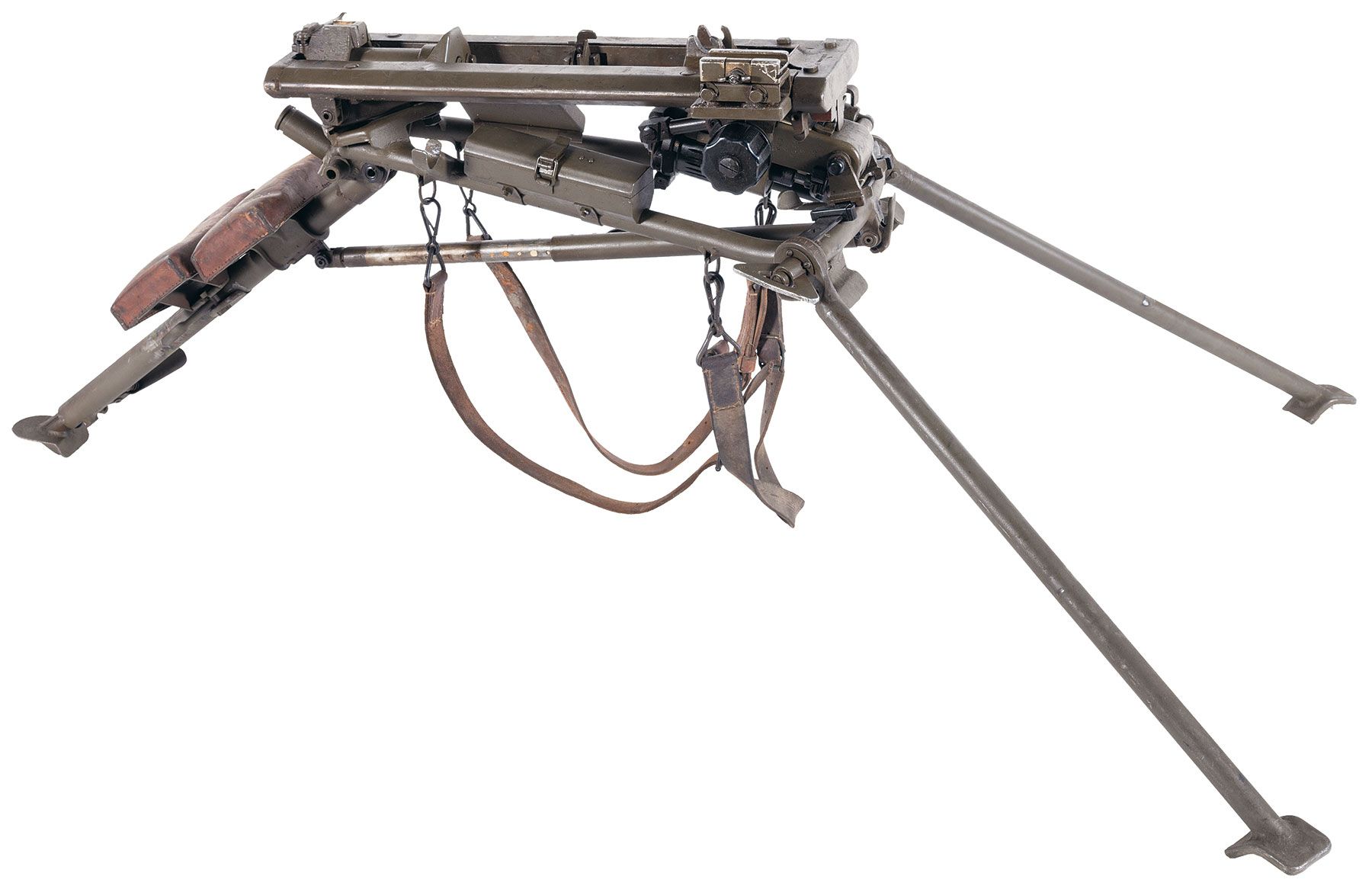 Nazi-Proofed 'btm' Marked Field Mount for a MG42 Machine Gun | Rock ...