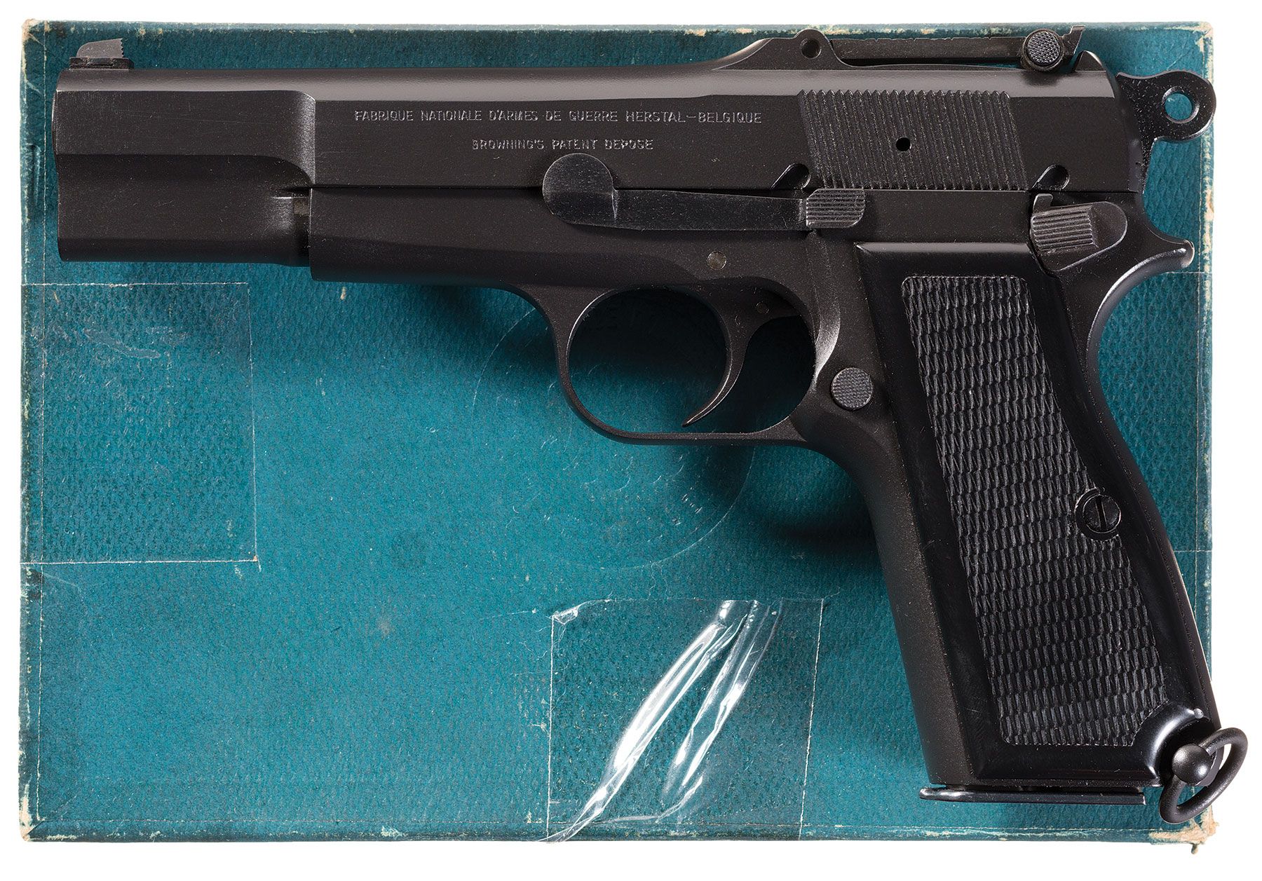 FN Muscat & Oman Contract HP Pistol with Box | Rock Island Auction