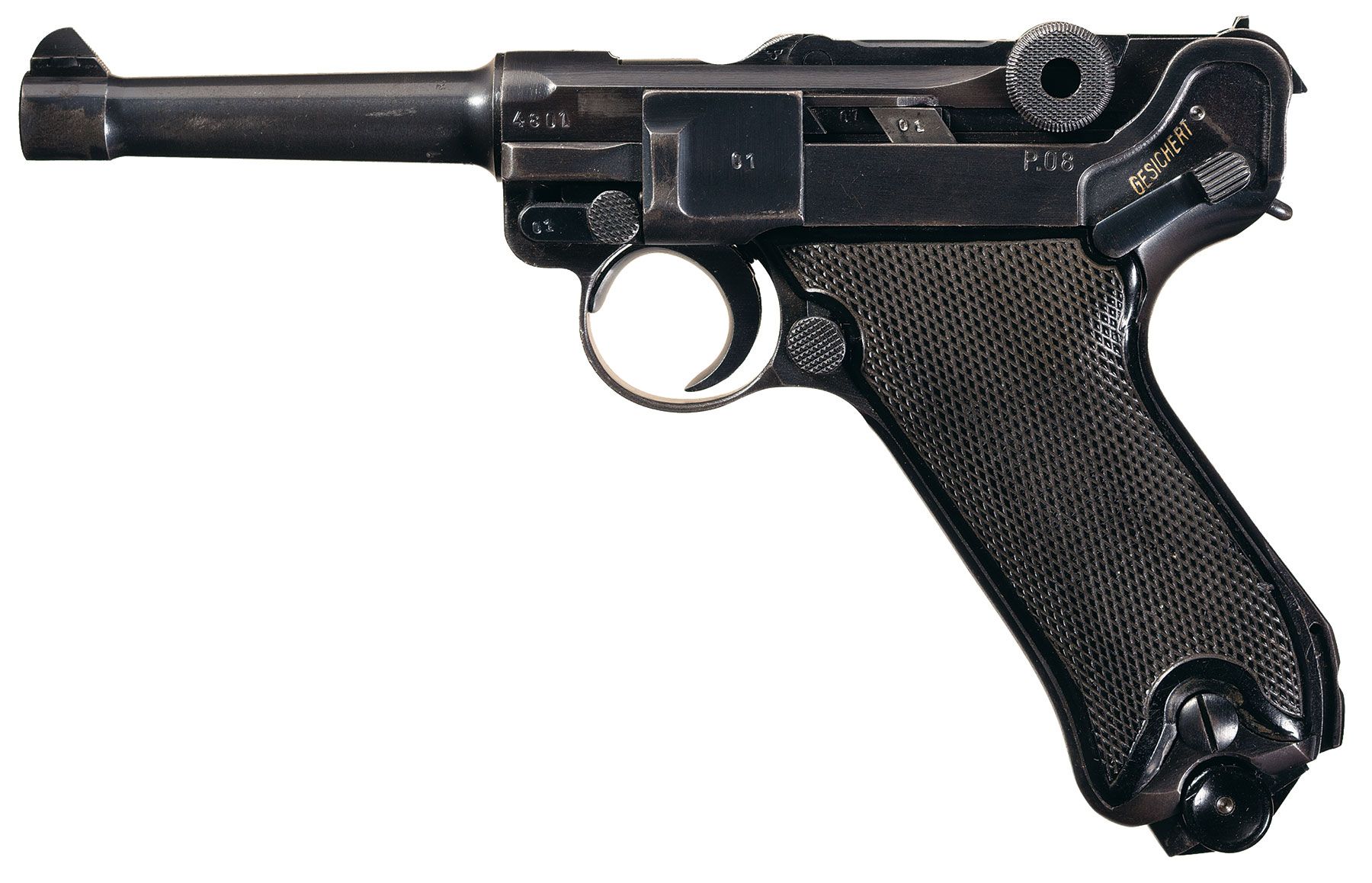 Mauser '42/byf' Black Widow Luger Rig | Rock Island Auction