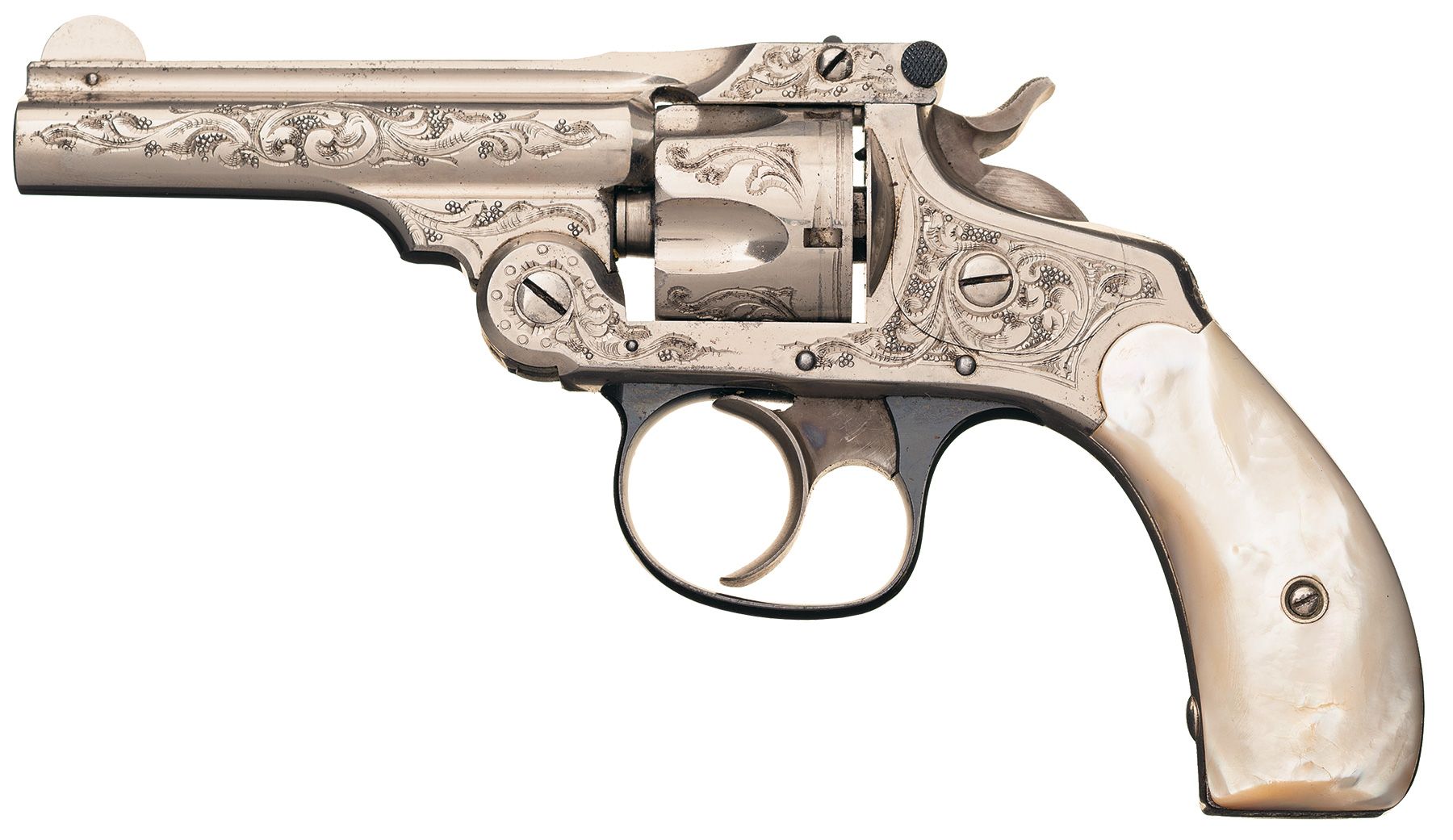 Factory Engraved Smith & Wesson 4th Model .32 DA Revolver | Rock Island ...