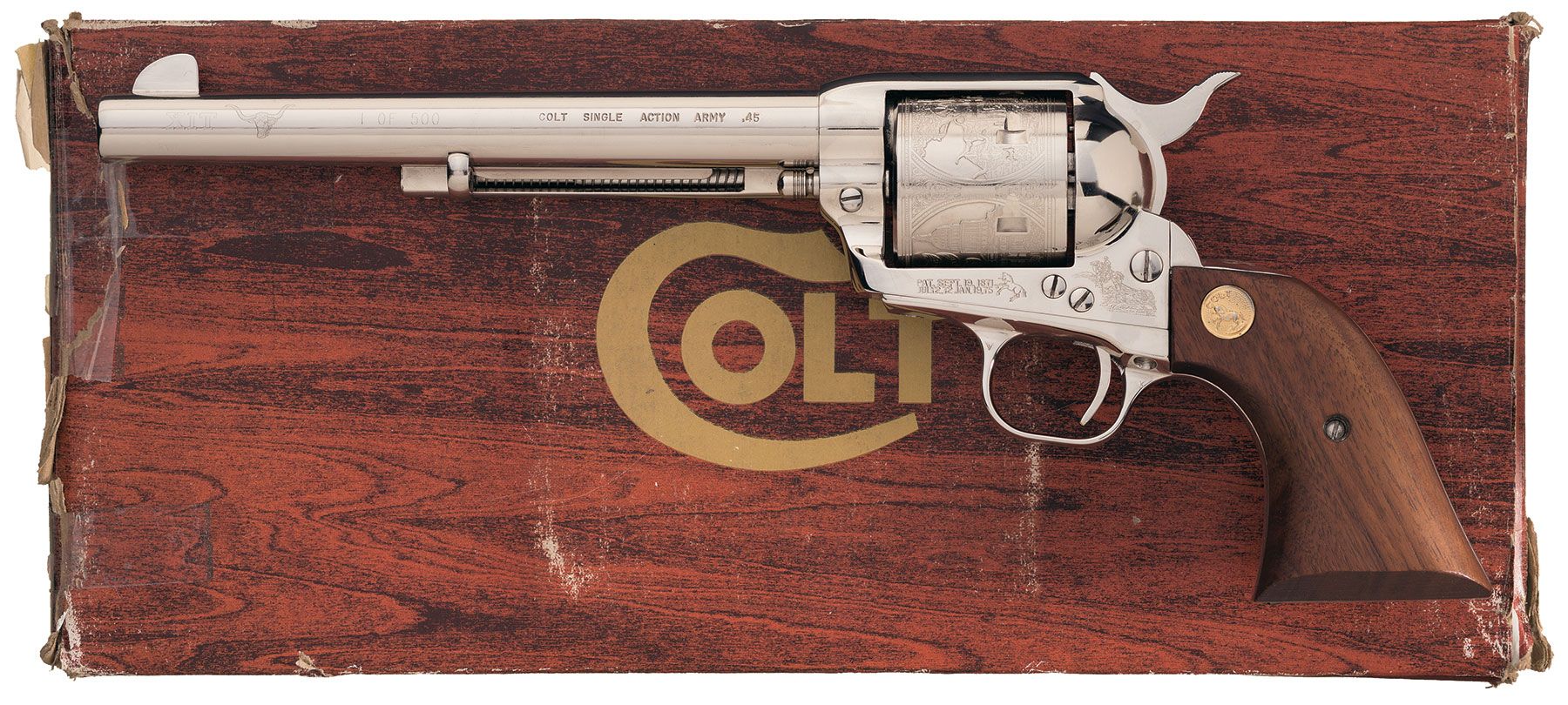 Colt XIT Ranch Special Edition Single Action Army Revolver | Rock ...