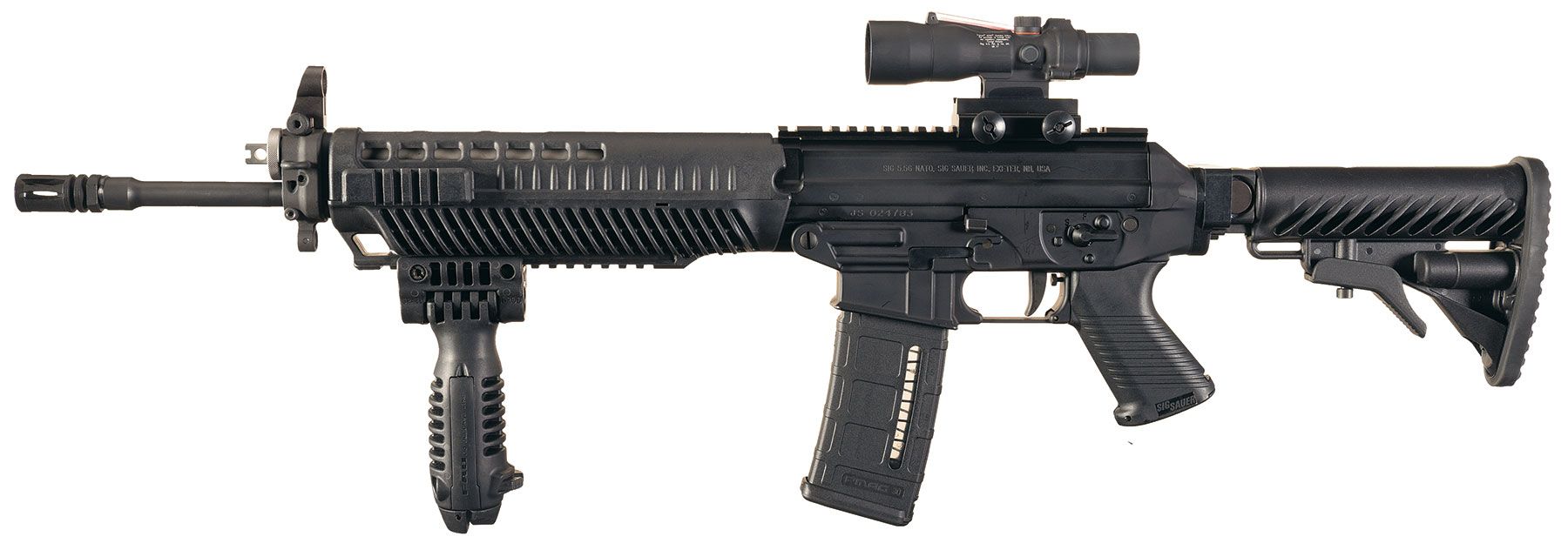 Sig Sauer 556 Semi-Automatic Rifle with Scope | Rock Island Auction