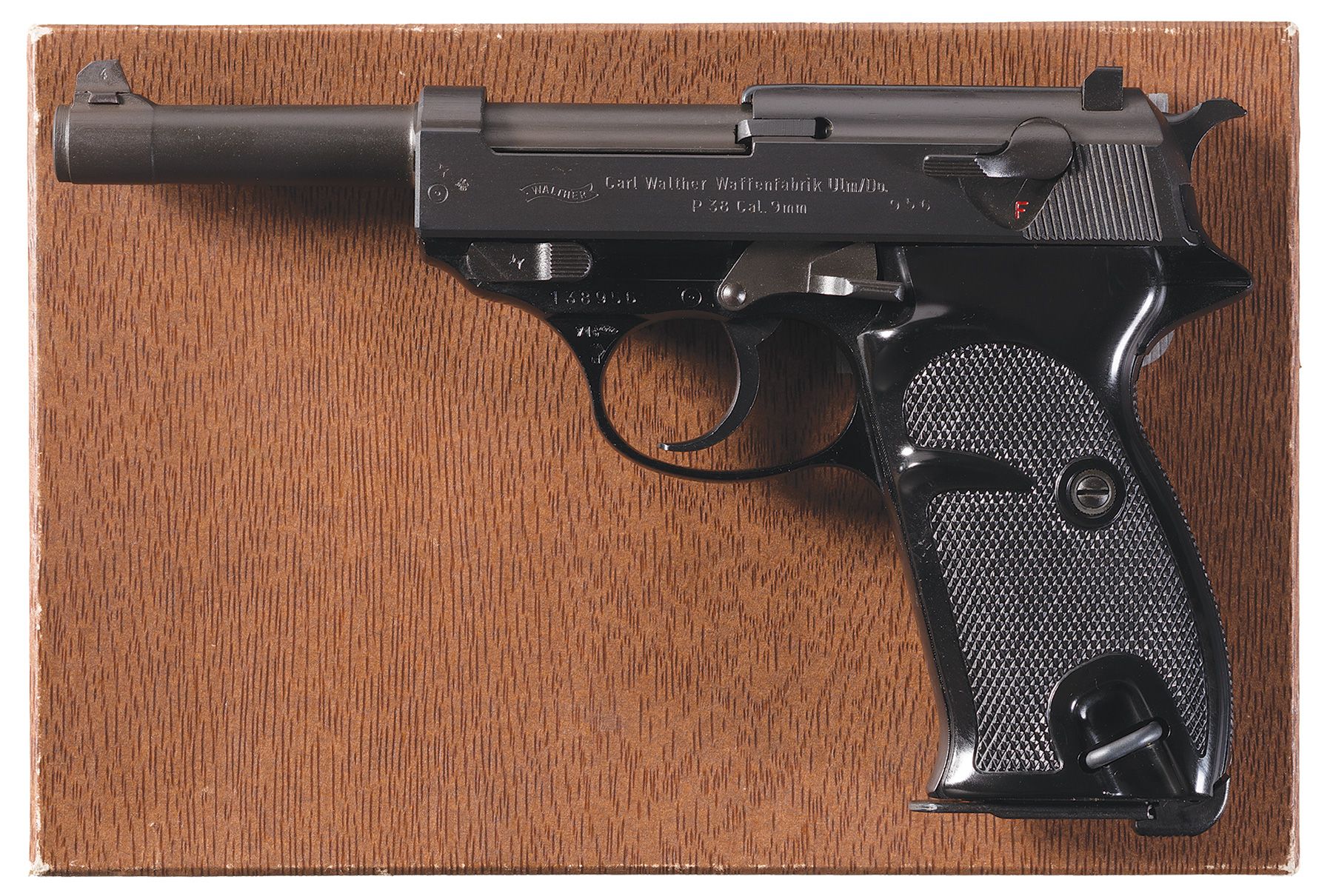 Walther/Interarms P-38 Semi-Automatic Pistol with Box | Rock Island Auction