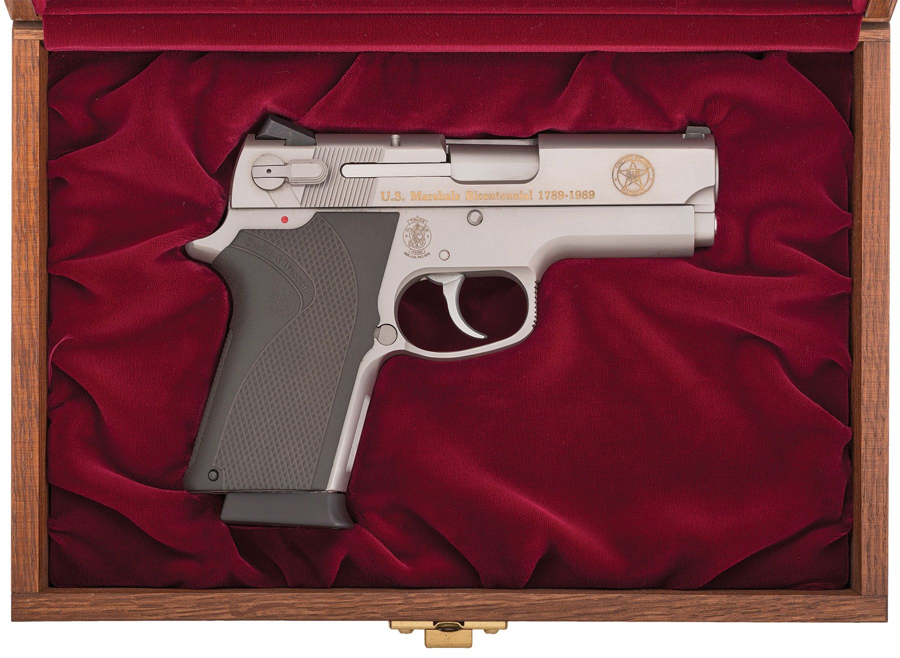S&W Model 4516-1 U.S. Marshal Bicentennial Prototype Pistol | Rock ...