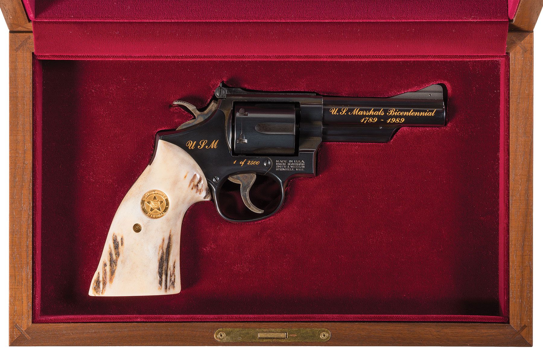 S&W Model 19-5 U.S. Marshal Bicentennial Prototype Revolver | Rock ...