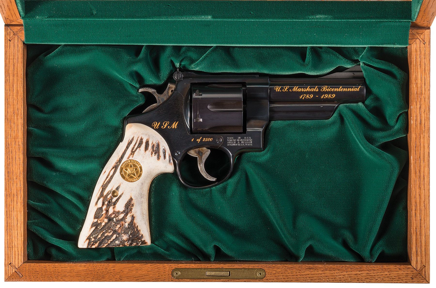 S&W Model 25-5 U.S. Marshal Bicentennial Prototype Revolver | Rock ...