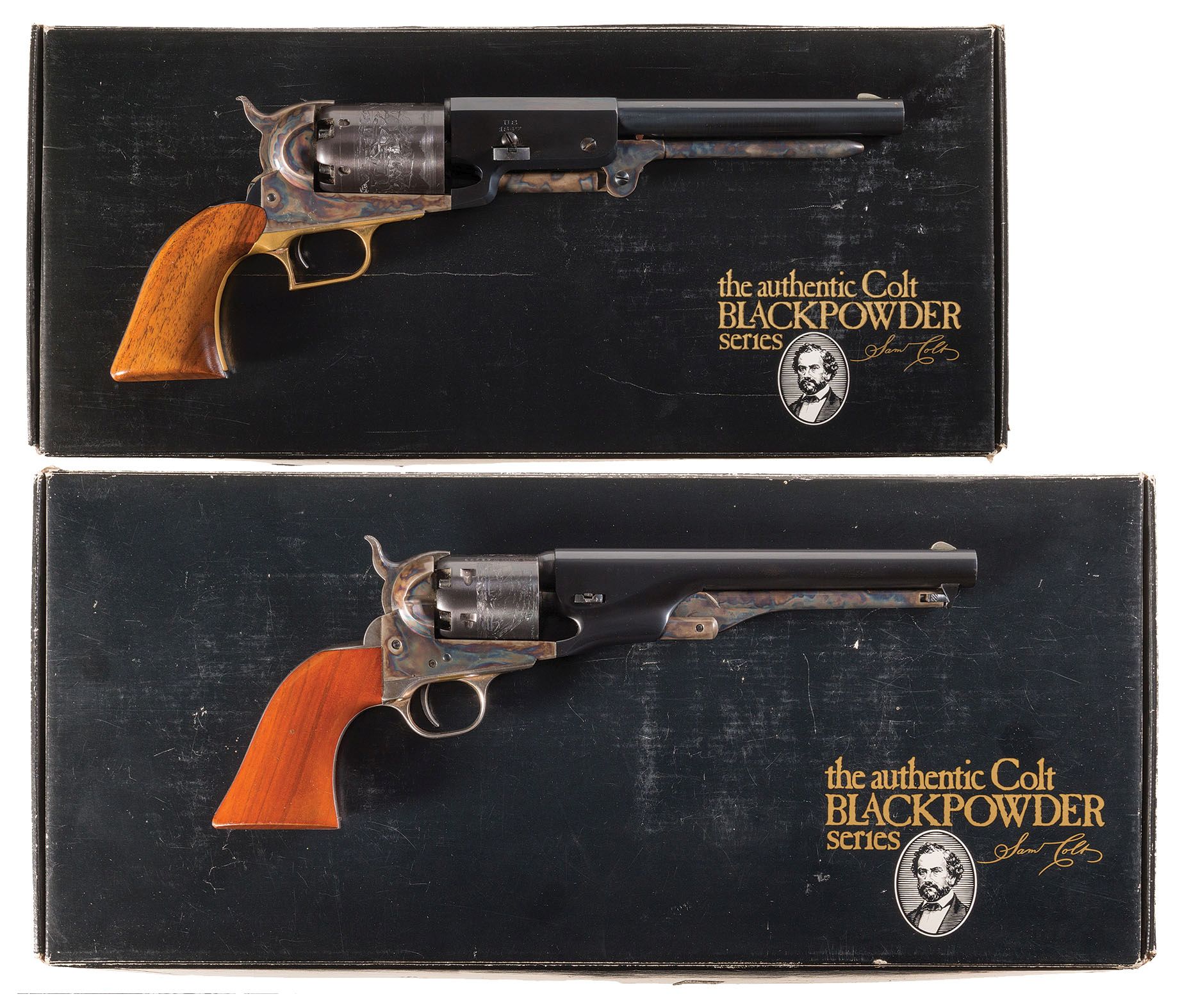 Two Colt Black Powder Series Percussion Revolvers with Boxes | Rock ...