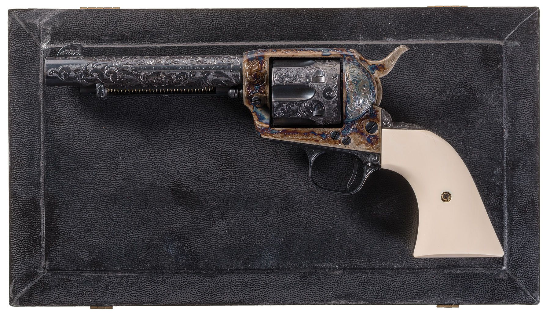 Rudy Marek Master Engraved Colt First Generation SAA Revolver | Rock ...