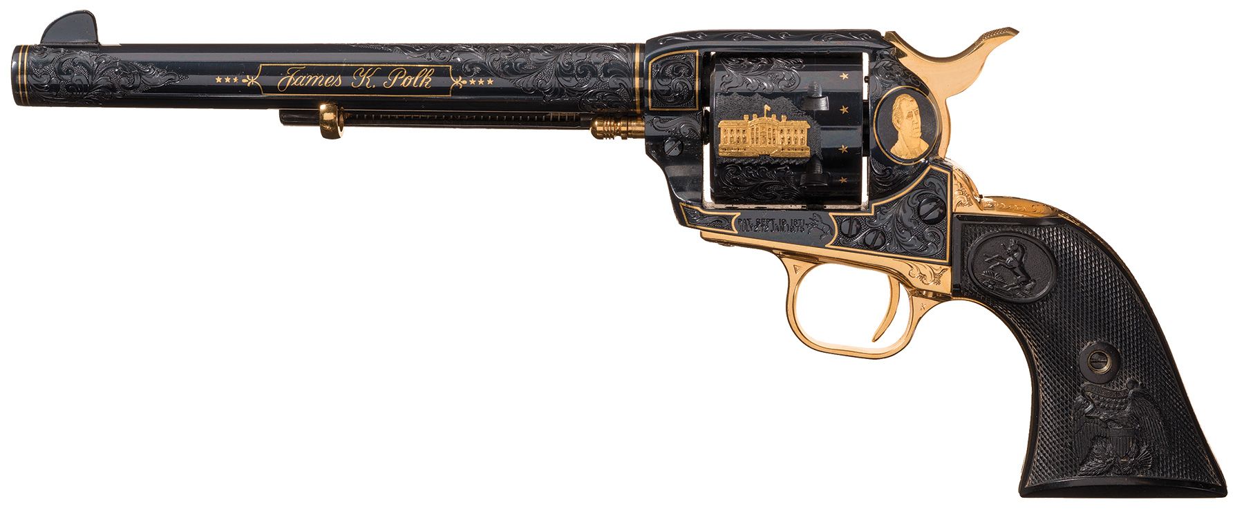 James Polk Presidential Special Edition Colt SAA Revolver | Rock Island ...
