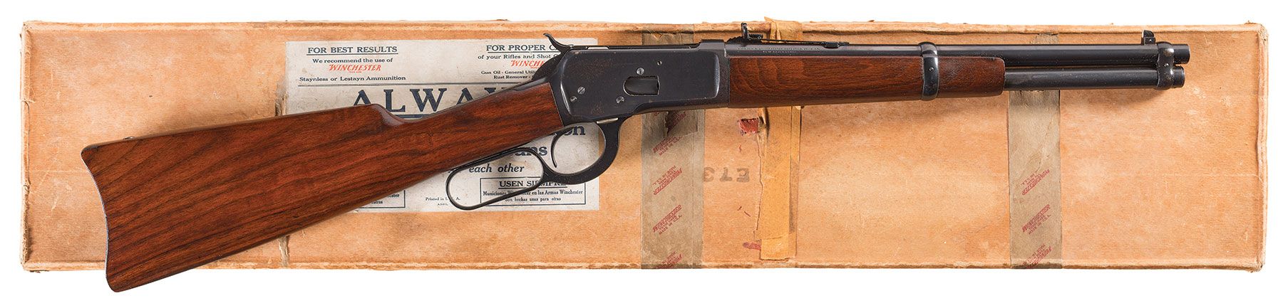 Rare and Desirable Winchester Model 92 Lever Action Trapper | Rock ...