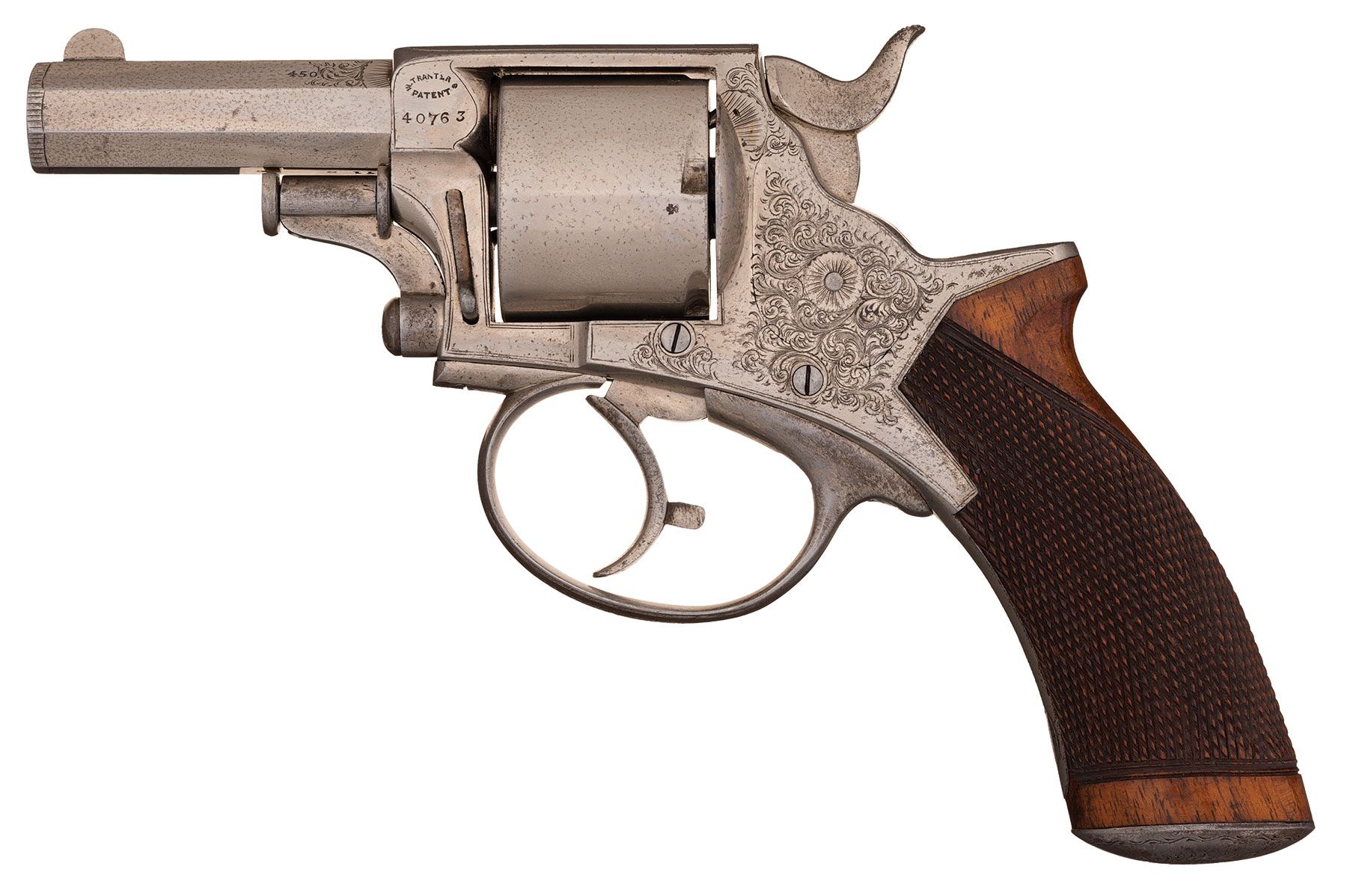 Tranter/E.M. Reilly & Co Double Action Revolver, Engraved | Rock Island ...