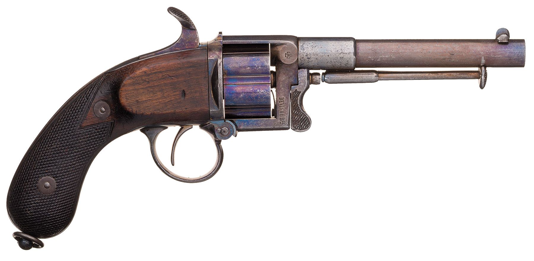 Scarce Devisme Centerfire Cartridge Revolver | Rock Island Auction