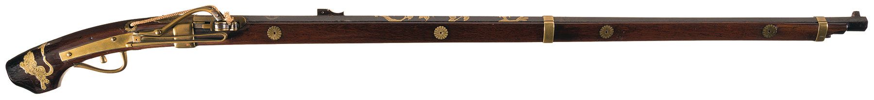 Japanese Tanegashima Matchlock Arquebus | Rock Island Auction