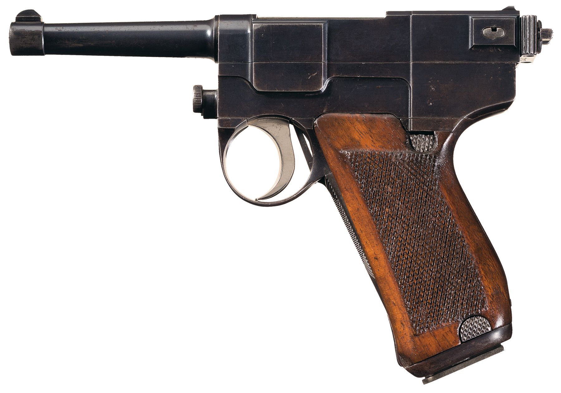 Glisenti Model 1910 Pistol w/Holster, Ex. Magazine | Rock Island Auction